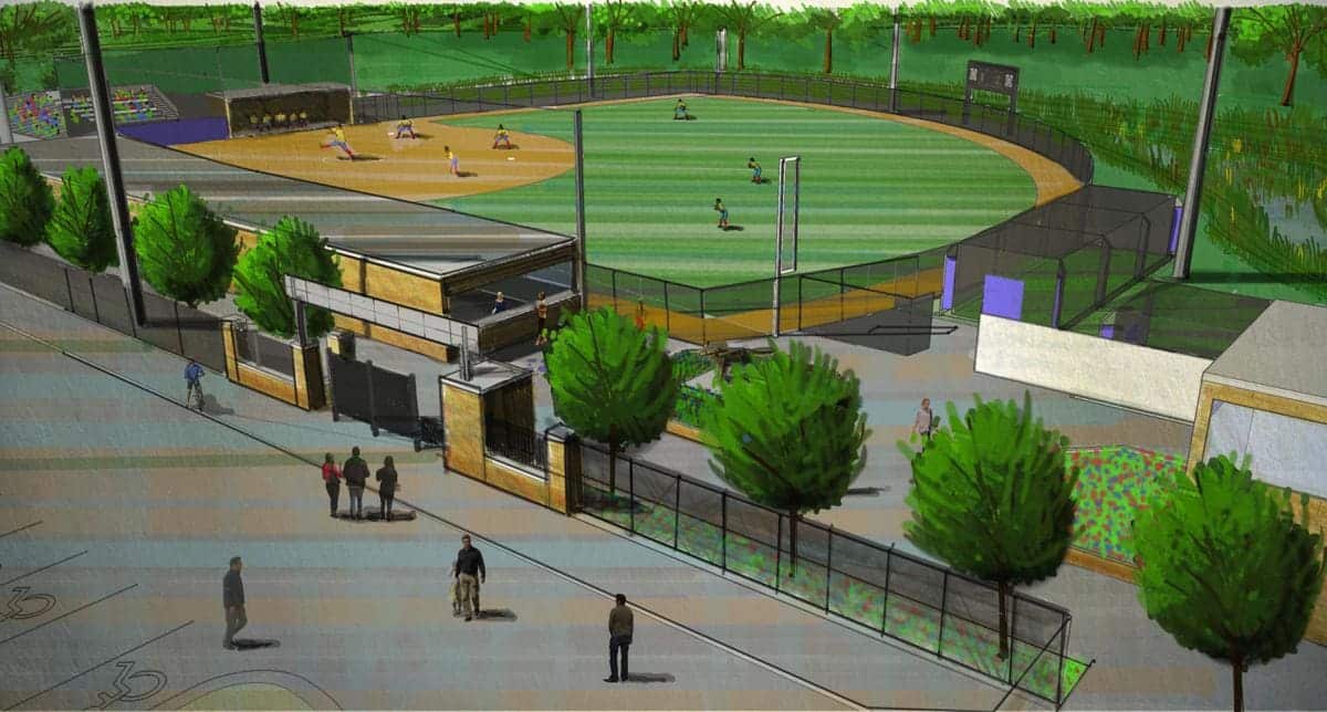 Goodman Donates a soccer field