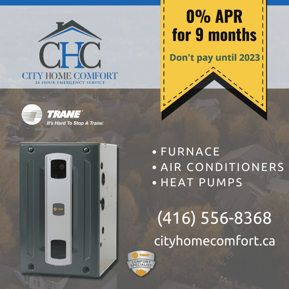 Trane Furnace Installation in Toronto